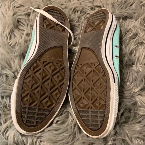 Converse | Shoes | Limited Edition Converse Cyan Blue | Poshmark